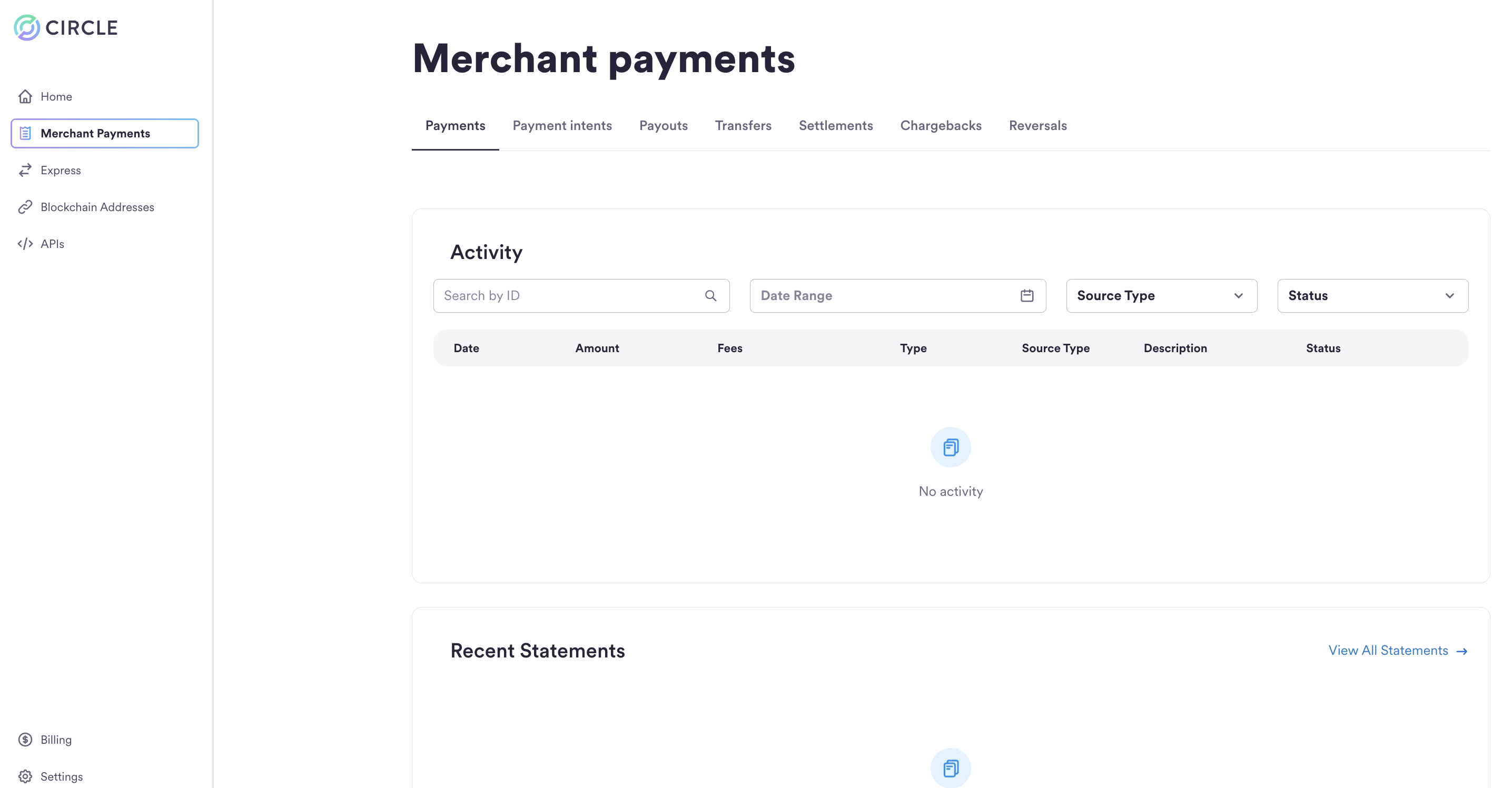 Accessing Merchant Payments